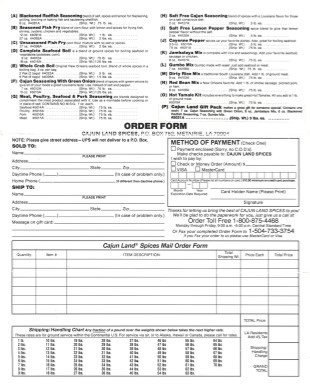 About Cajun Land Seasonings – Cajunland Brand